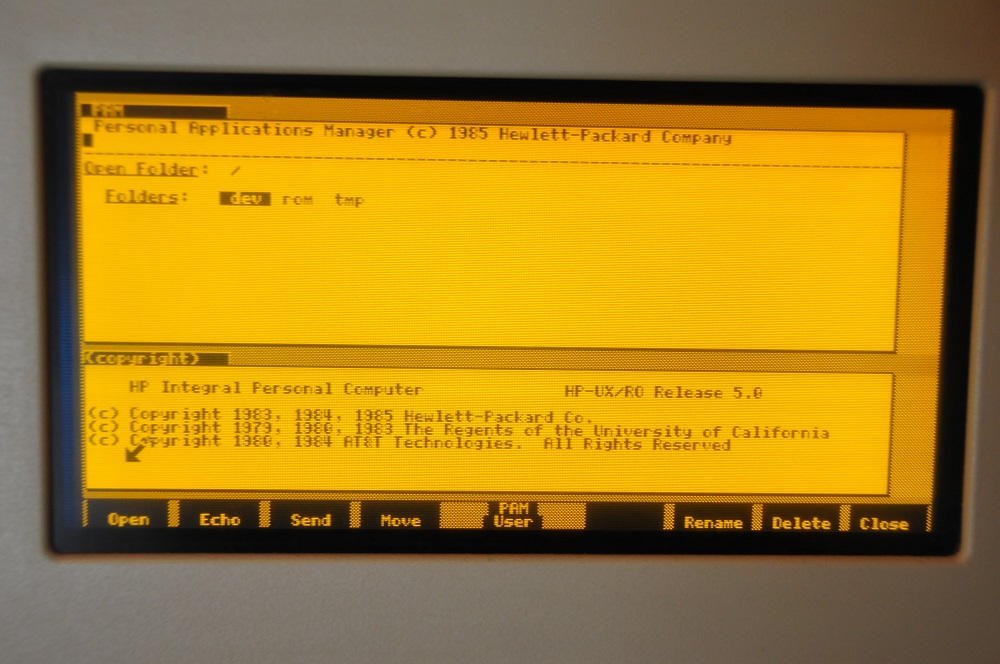 HP Integral PC (1985) WIP - Forums